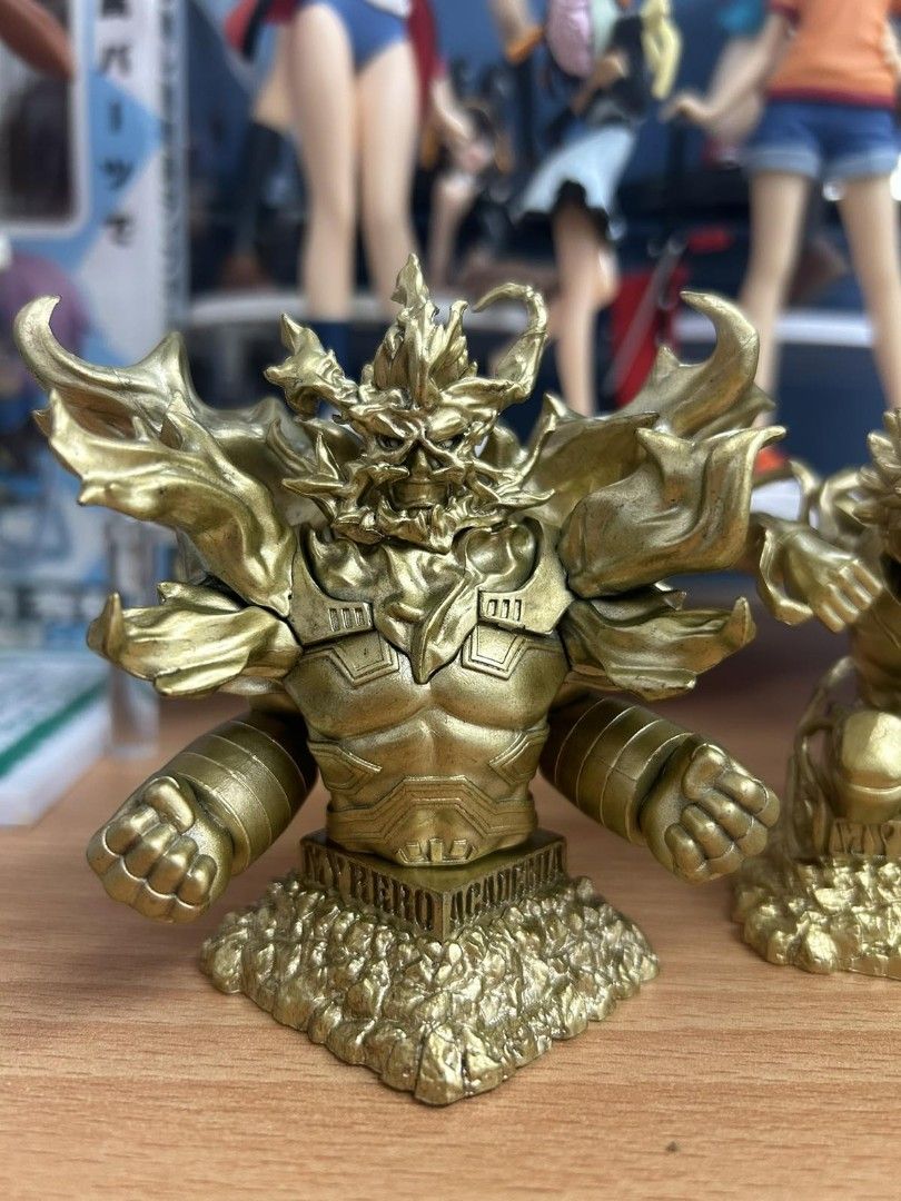 MHA Gold Bust Up Heroes Set, Hobbies & Toys, Toys & Games on Carousell