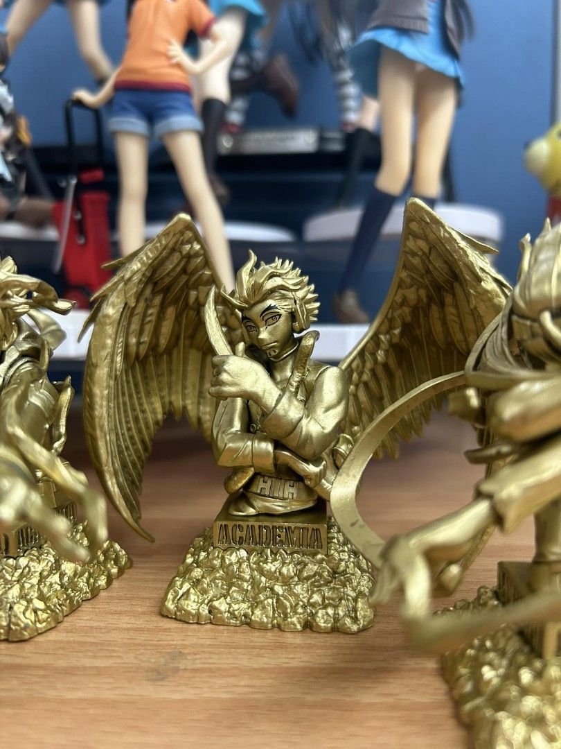 MHA Gold Bust Up Heroes Set, Hobbies & Toys, Toys & Games on Carousell