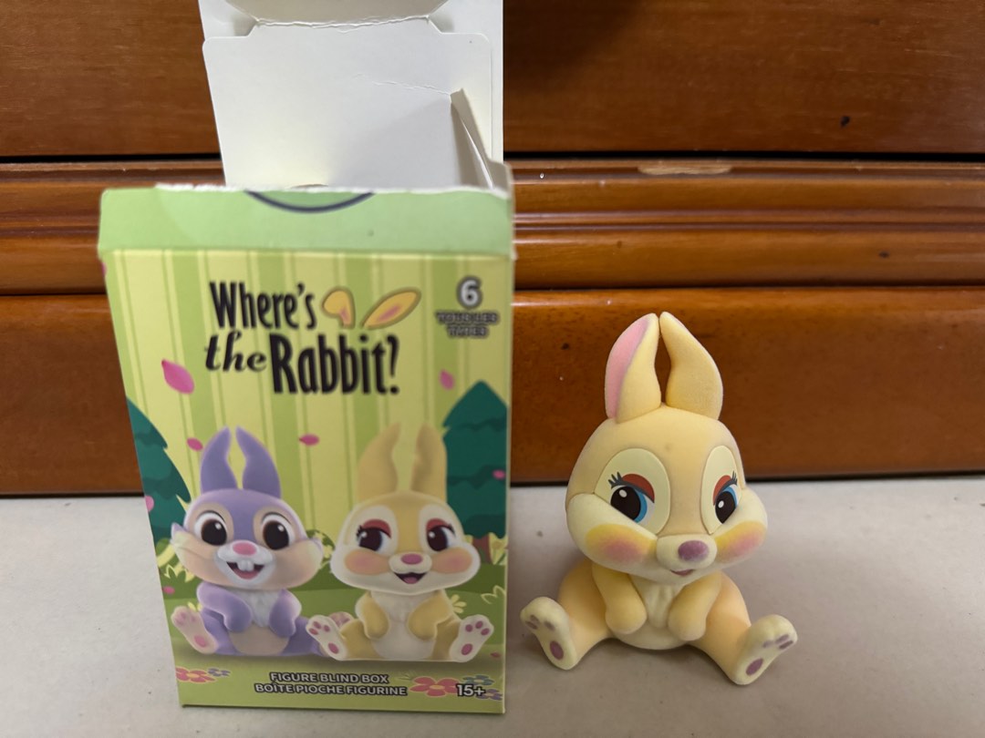 Miniso Blind Box - Where’s the Rabbit Eddition Miss Bunny, Hobbies ...