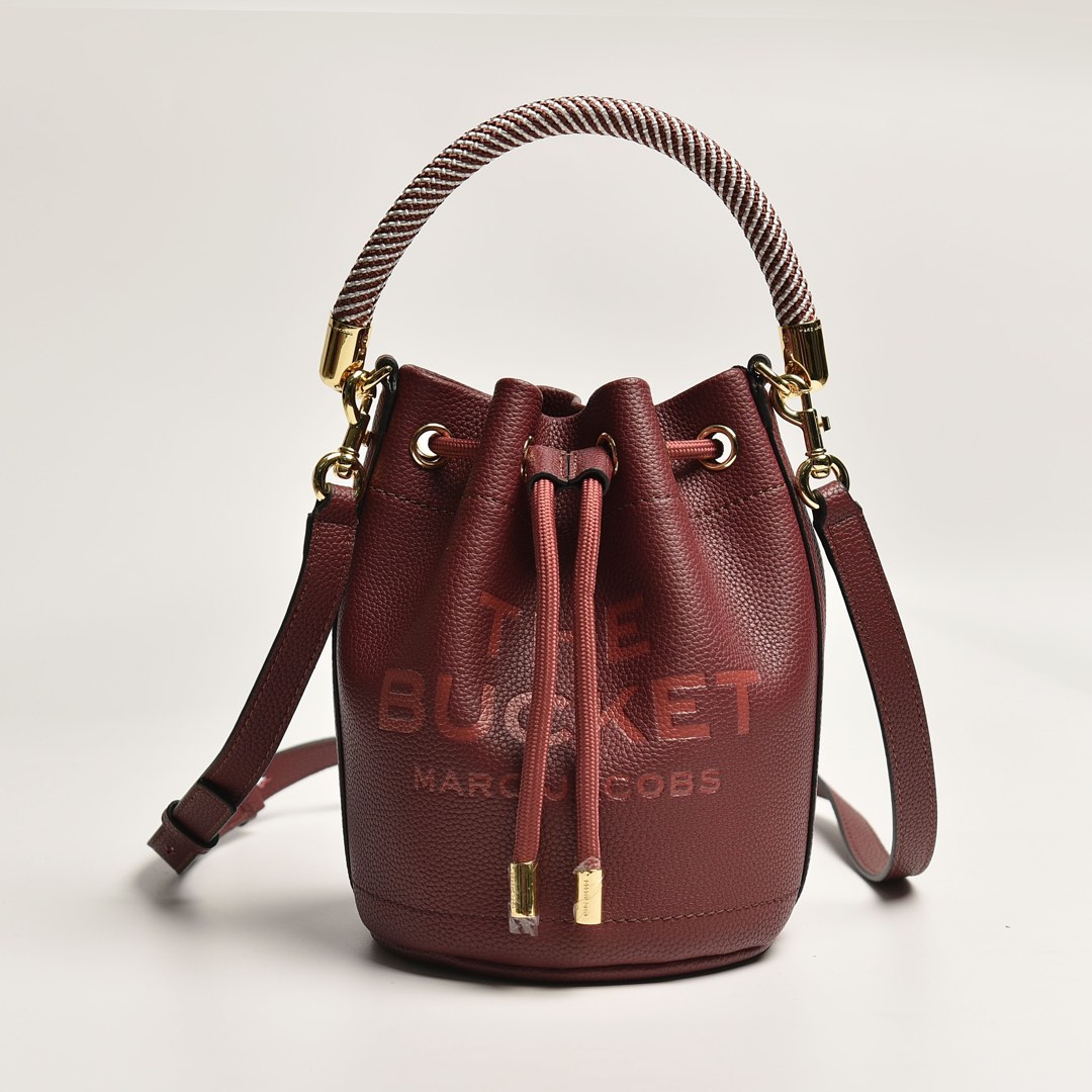MJ The Leather Bucket Bag, Luxury, Bags & Wallets on Carousell