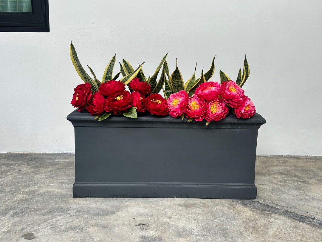 Modern English Planter Box, Furniture & Home Living, Gardening, Pots ...