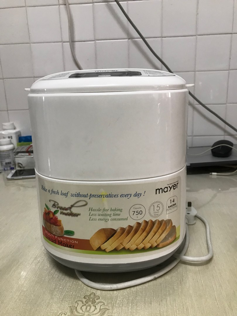 Multi Function Bread Maker, TV & Home Appliances, Kitchen Appliances, Breadmakers on Carousell