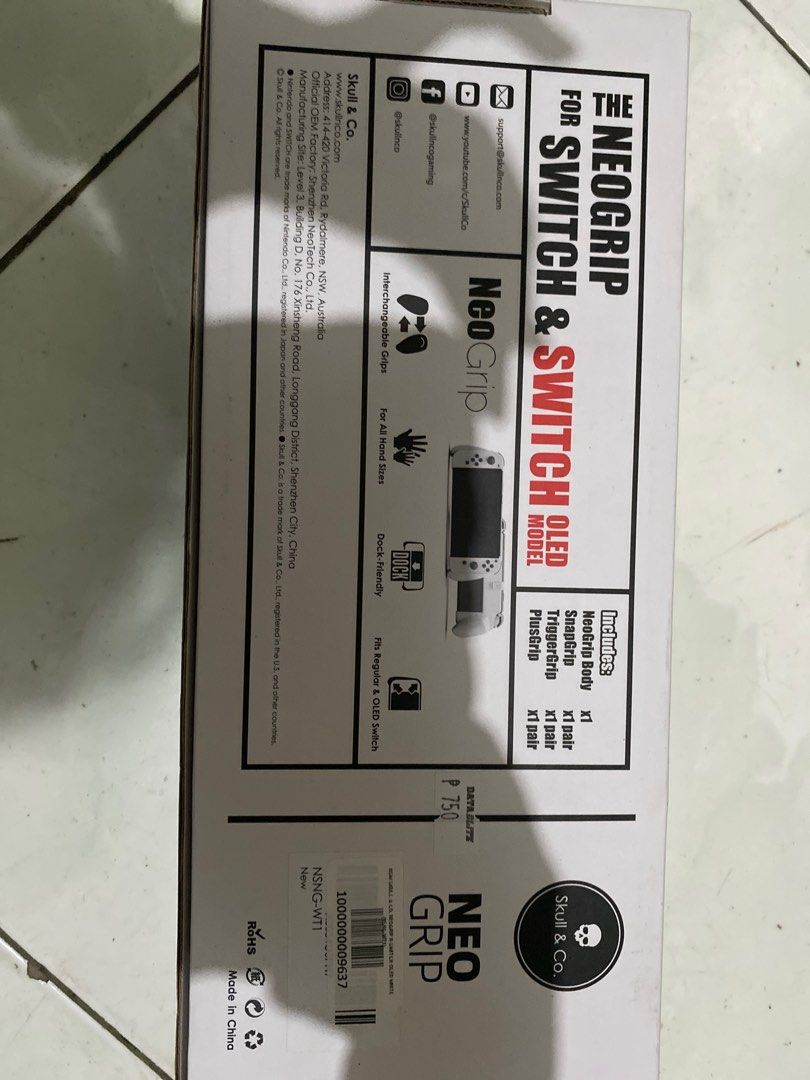 Neo grip for Nintendo Switch and Switch oled model, Hobbies & Toys ...