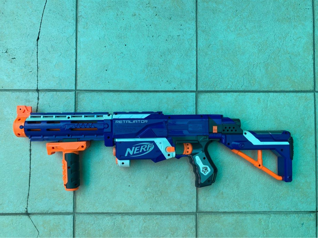Nerf Retaliator Hobbies And Toys Toys And Games On Carousell
