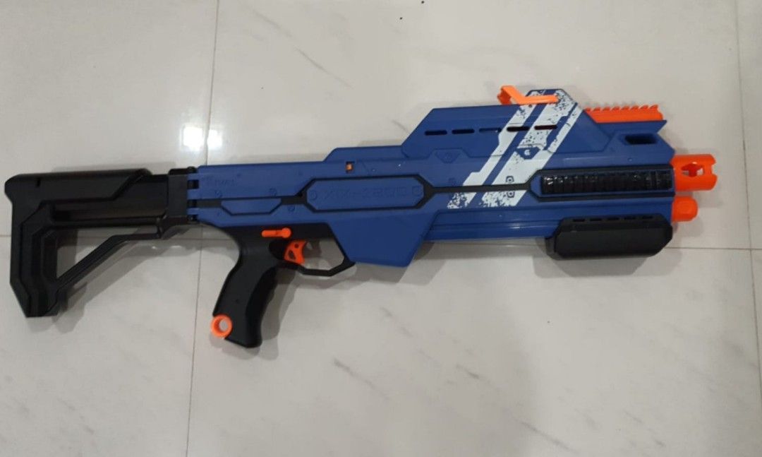 Nerf rival gun with bullets, Hobbies & Toys, Toys & Games on Carousell