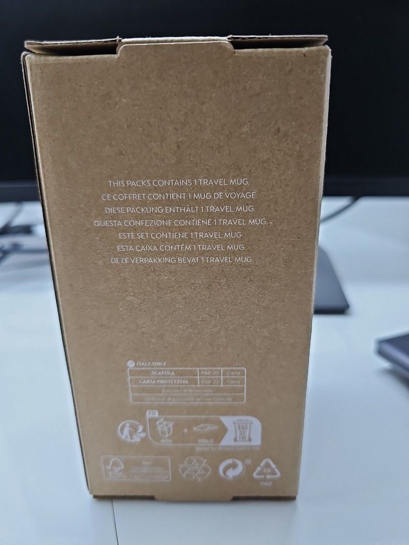 Nespresso Nomad Travel Mug Small, Raspberry color, Furniture & Home ...