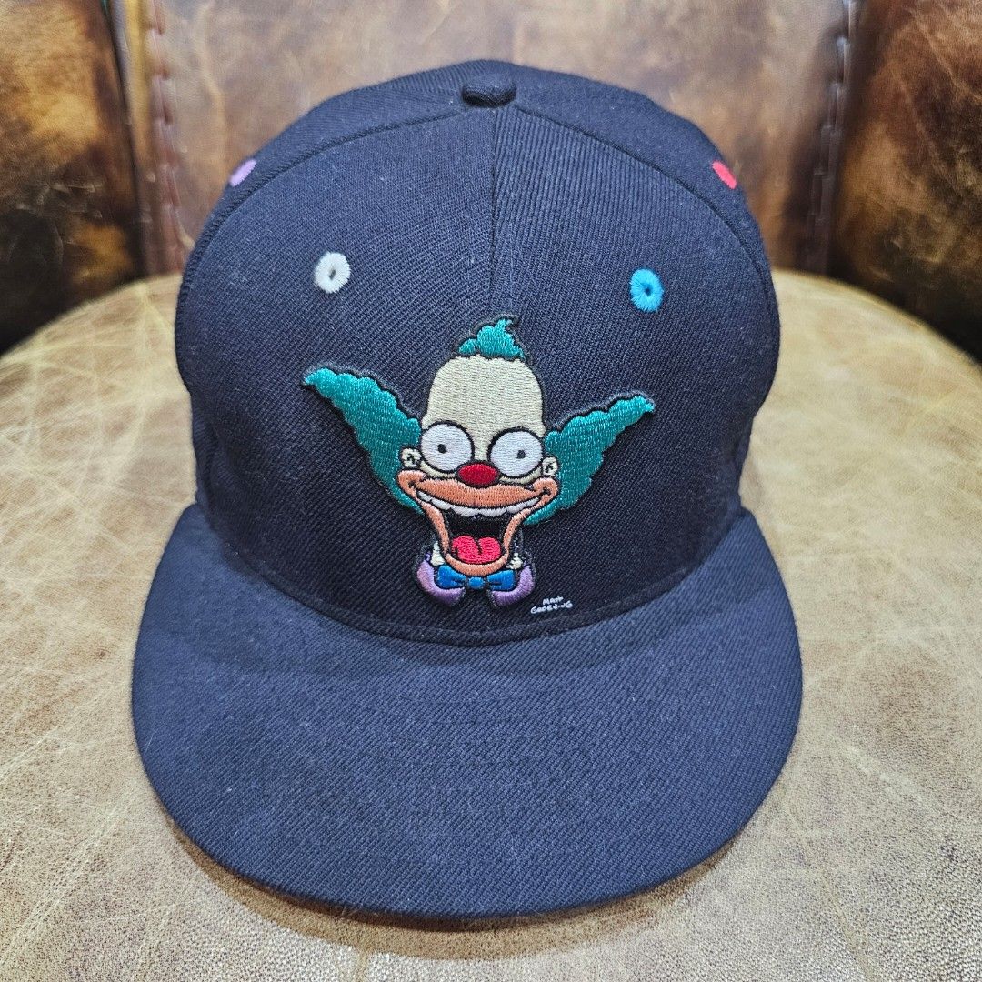 New Era 59fifty The Simpsons - Krusty the Clown, Men's Fashion, Watches ...