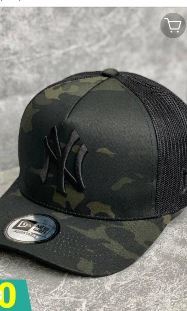 New Era Cap, NY MLB Camouflage, Men's Fashion, Watches & Accessories ...