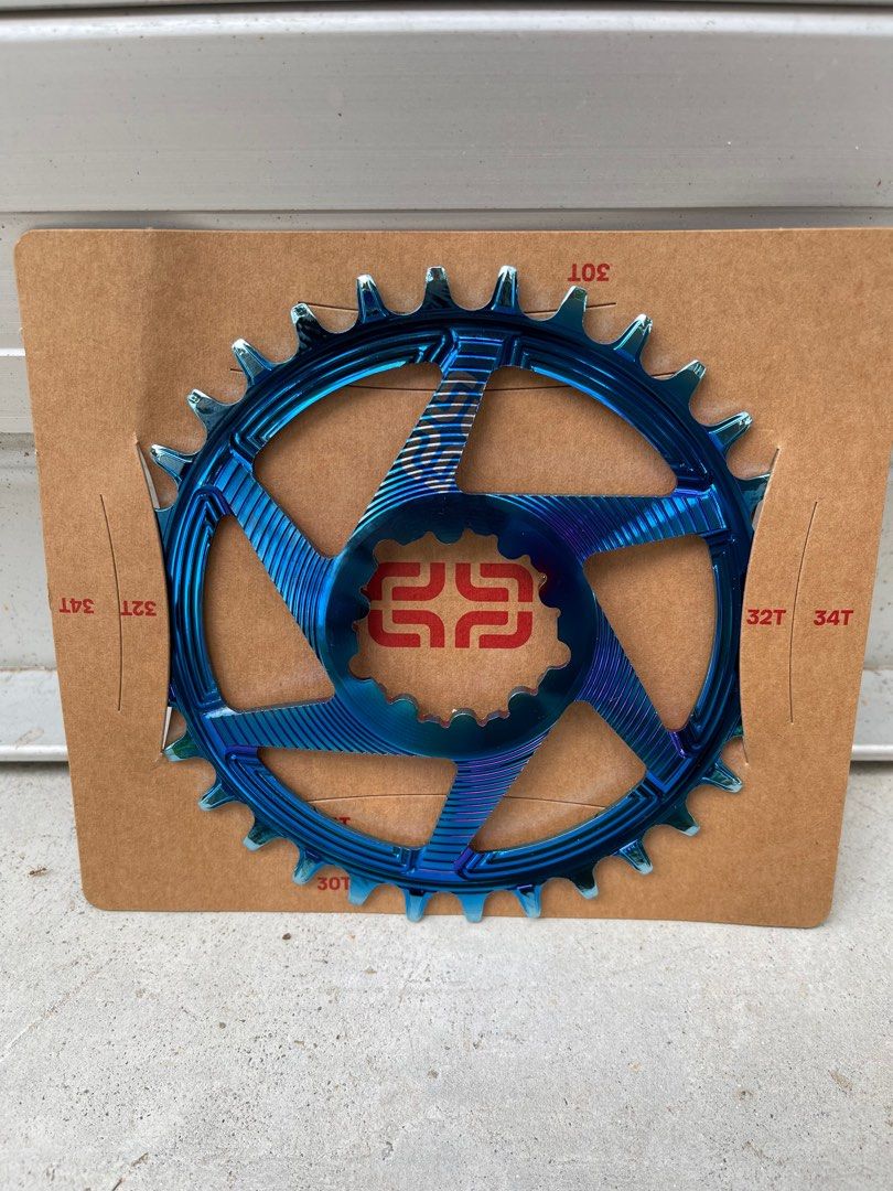 New: ethirteen 32T HELIX RACE 3-BOLT DIRECT MOUNT CHAINRING, Sports ...