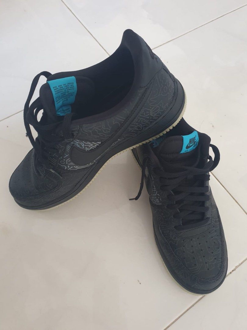 Nike Air Force 1 Space Jam ‘Computer Chip’, Men's Fashion, Footwear ...