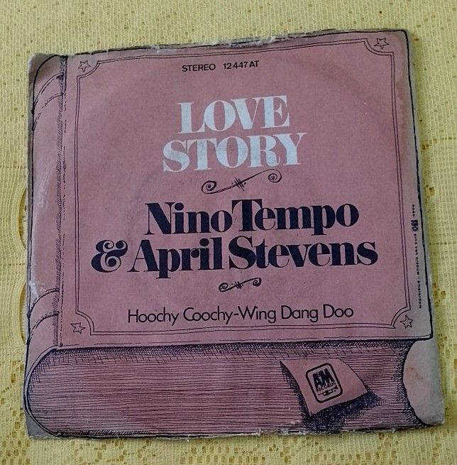 Nino Tempo & April Stevens - Love Story (7" single) VINYL PLAKA ...