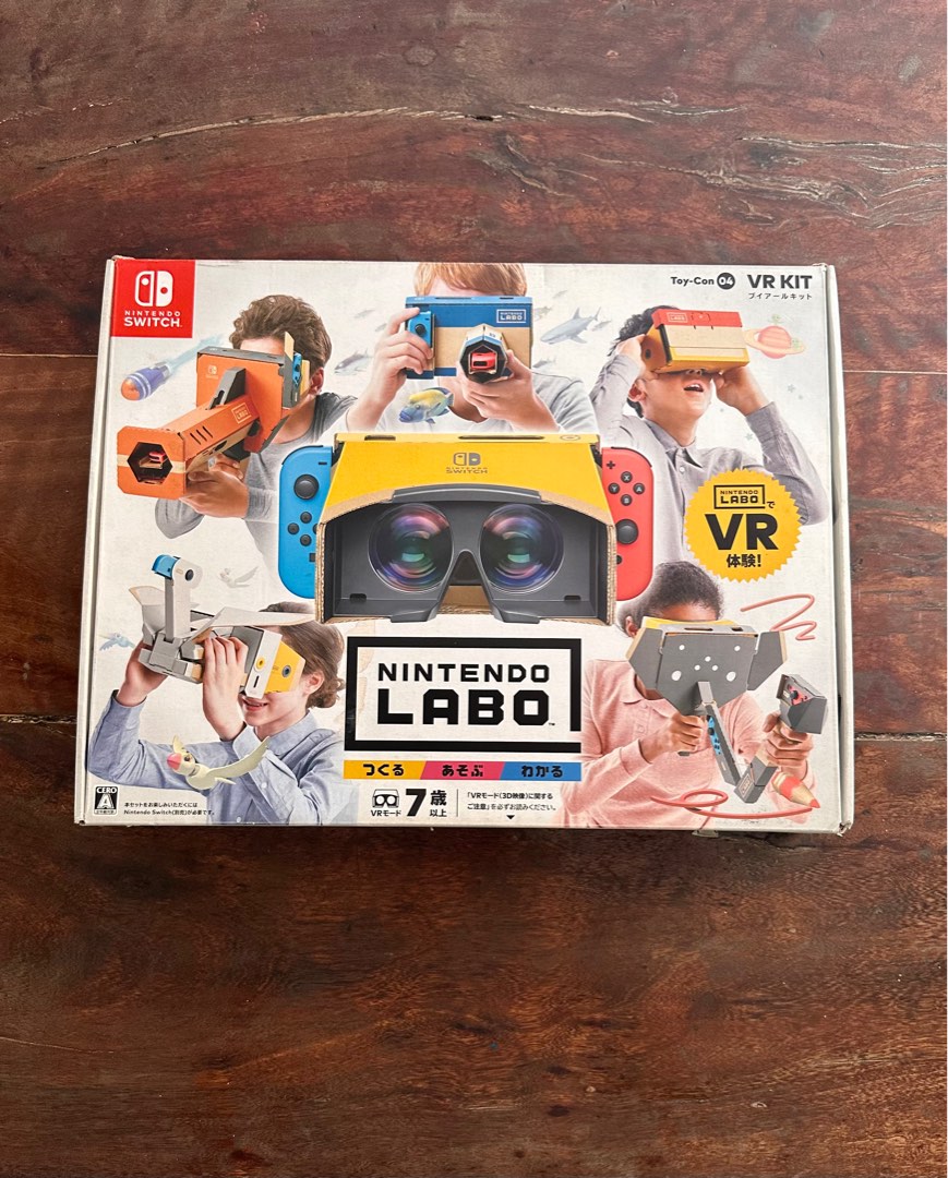 Nintendo Labo (JPN) Toy-Con 04: VR Kit - Switch, Video Gaming, Video ...
