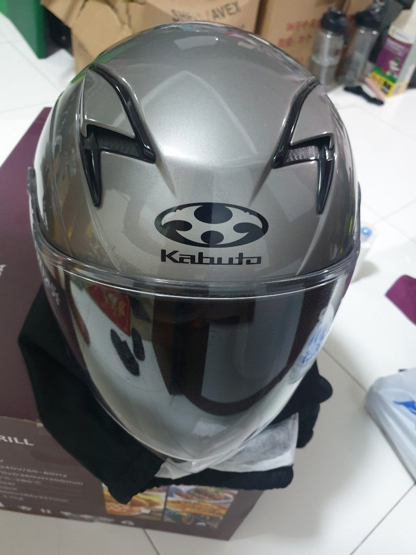 OGK Kabuto exceed M size sena SF4, Motorcycles, Motorcycle Apparel on Carousell