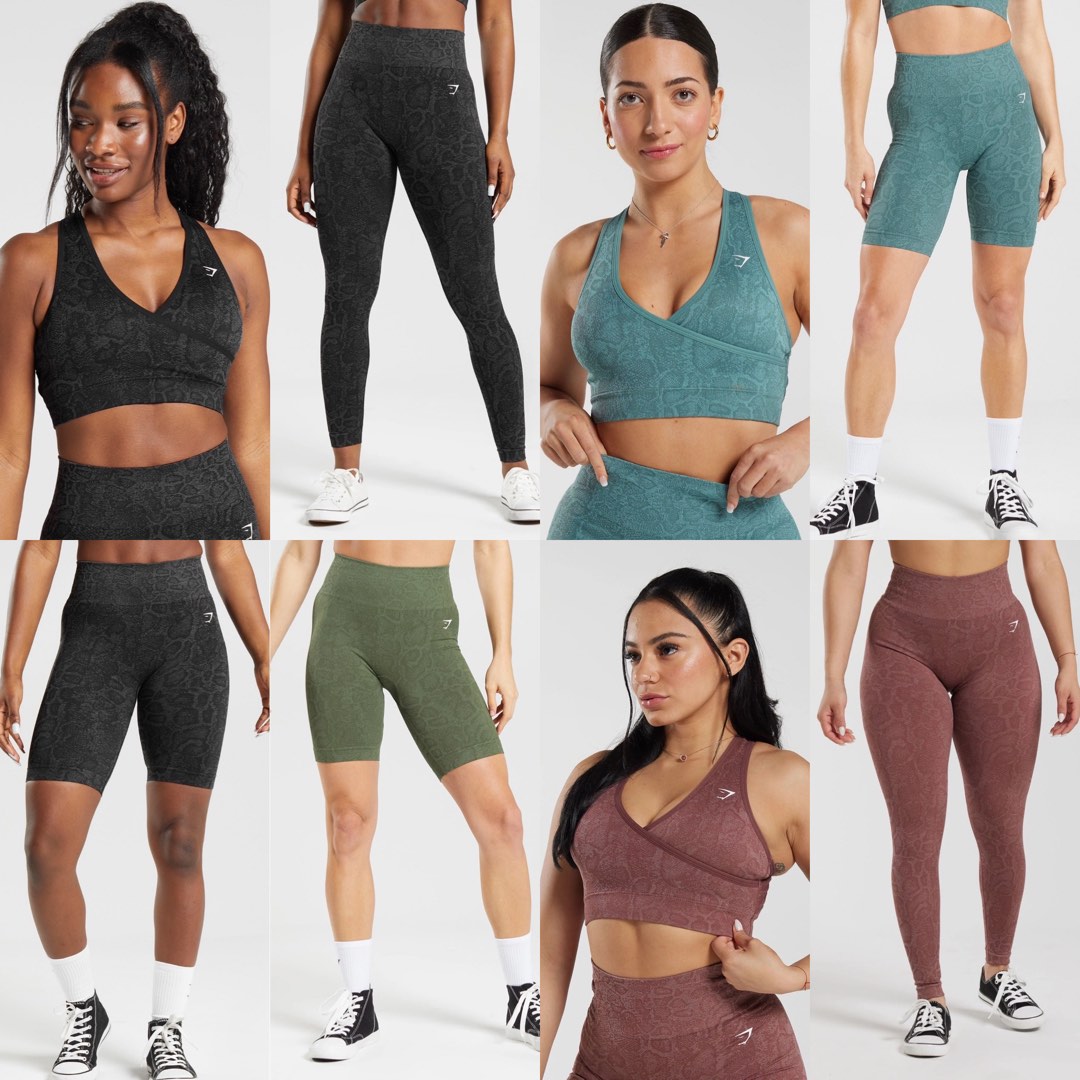 ON HAND Gymshark Animal Seamless Series, Men's Fashion, Activewear on ...