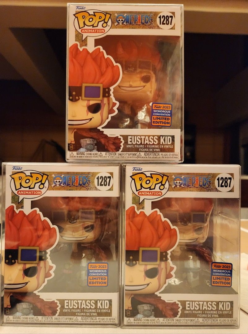 One Piece Eustass Kid Funko POP + Bonus Pops, Hobbies & Toys, Toys ...