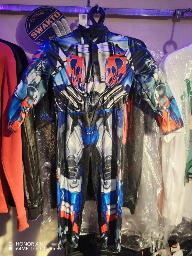 Optimus Prime costume for kids size 3t-4t, Babies & Kids, Babies & Kids ...