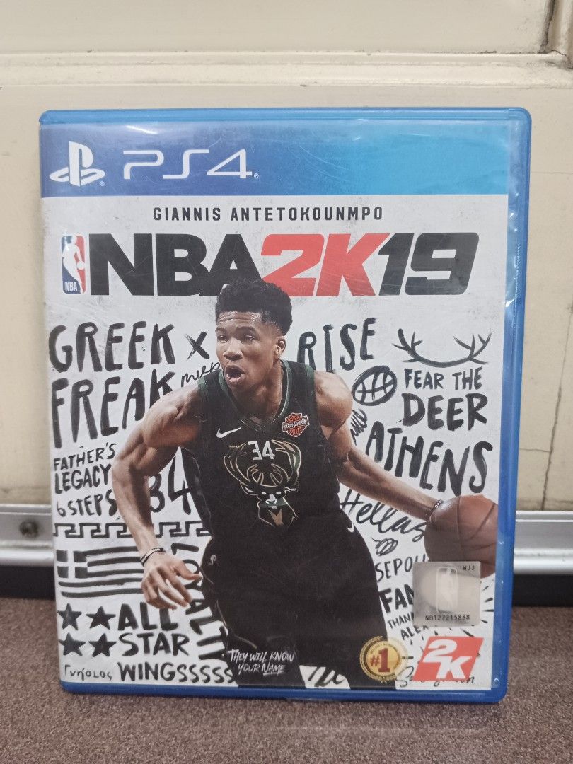 Original PS4 Game - NBA 2K19 - PlayStation Basketball Games, Video Gaming, Video Games ...