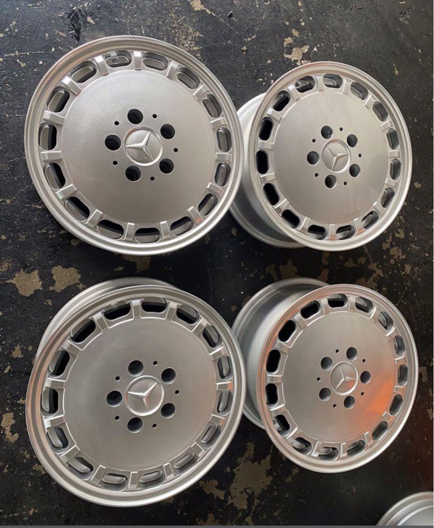 Original W126 Rim, Car Accessories, Tyres & Rims on Carousell