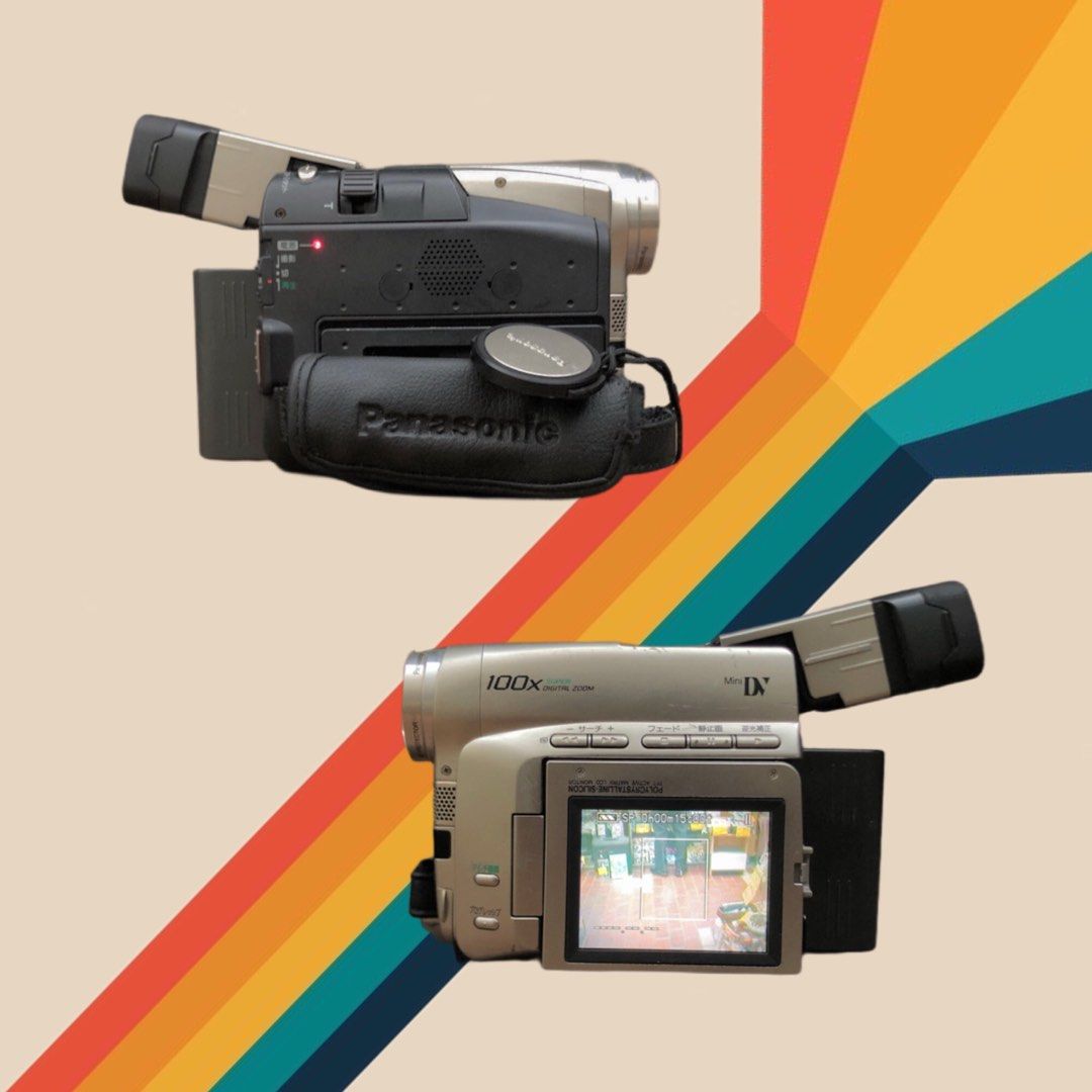 PANASONIC NV-C2 Mini DV Camcorder-Digicam Combo (1996), Photography ...
