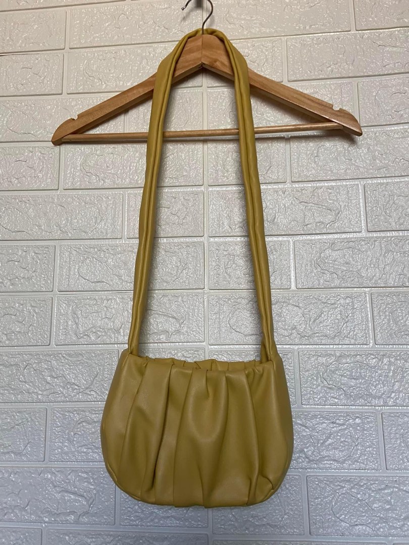 Pastel Yellow Bag, Women's Fashion, Bags & Wallets, Shoulder Bags on ...