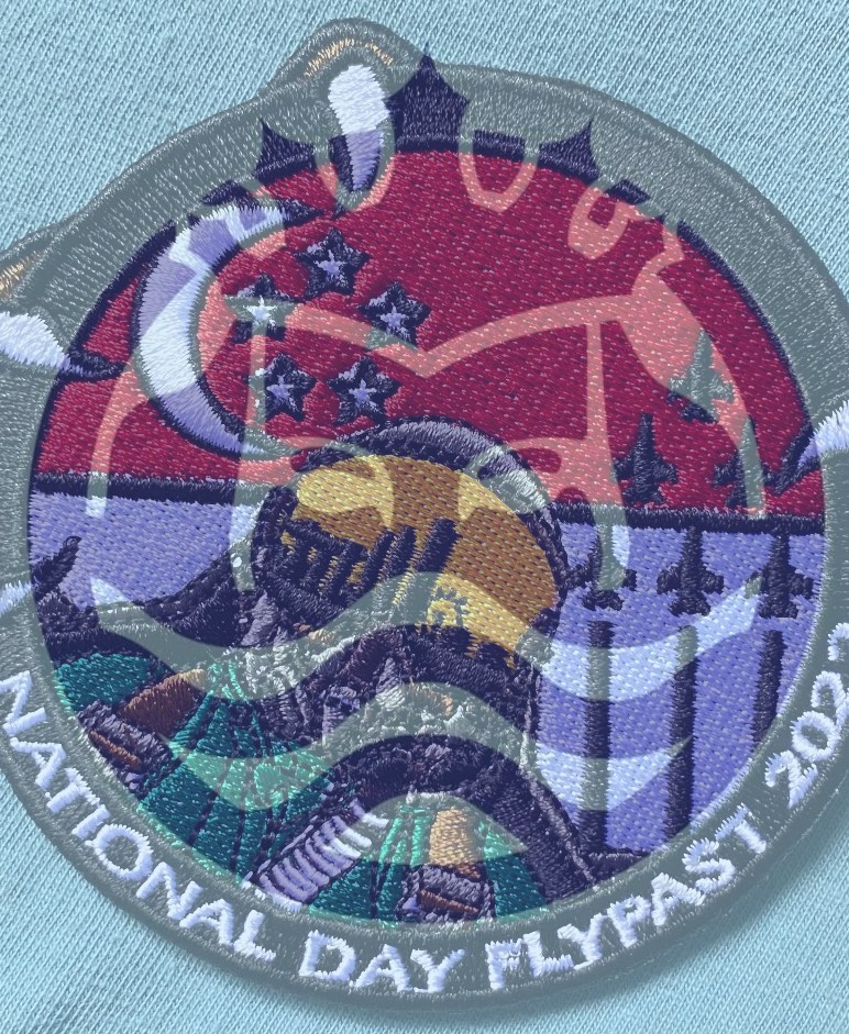 patch - 2022 - rsaf national day flypast 2022 f-16 patch, Hobbies ...