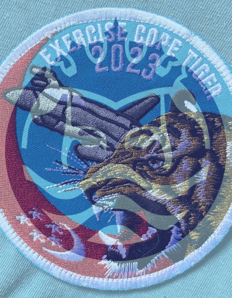 patch - 2023 - exercise cope tiger 2023 f-16 rsaf swirl patch, Hobbies ...