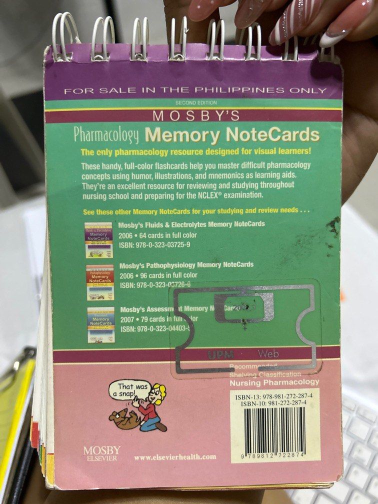 Pharmacology Memory Notecards, Hobbies & Toys, Books & Magazines ...