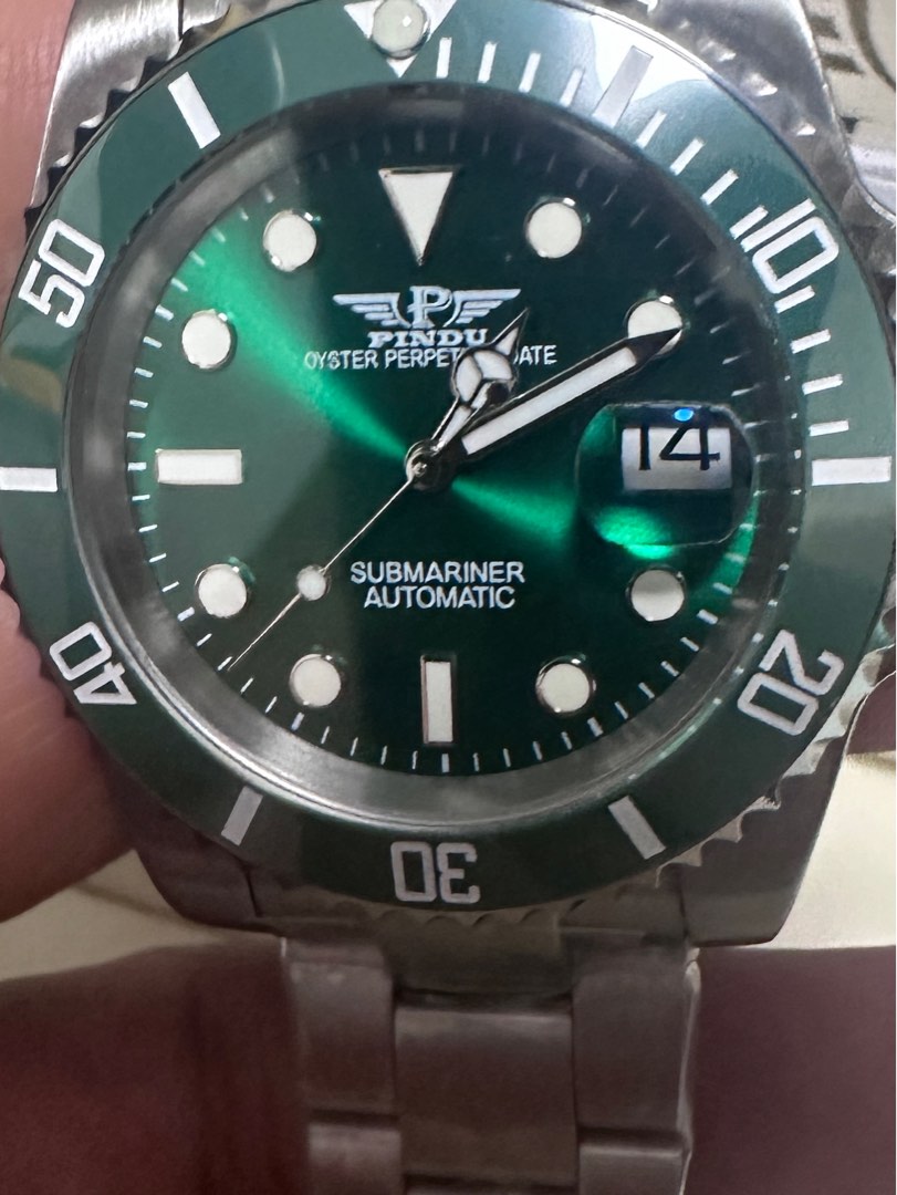Pindu Oyster Submariner, Luxury, Watches on Carousell