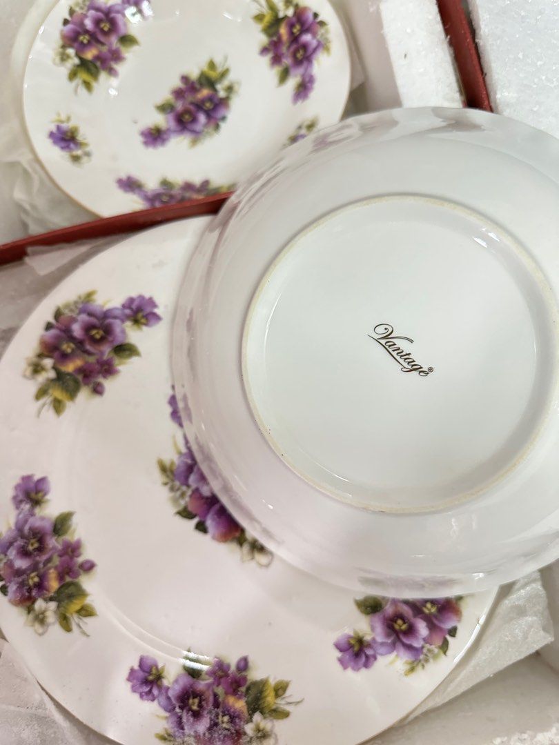 Pinggan original vantage set 6, Furniture & Home Living, Kitchenware ...