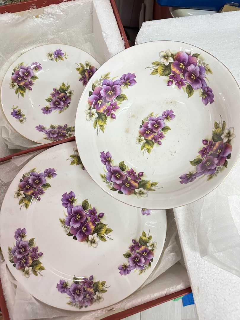 Pinggan original vantage set 6, Furniture & Home Living, Kitchenware ...