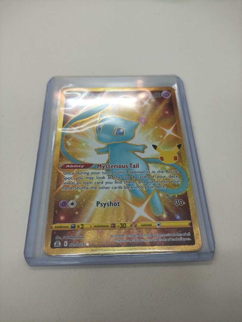 Pokemon Golden Mew, Video Gaming, Gaming Accessories, Game Gift Cards ...