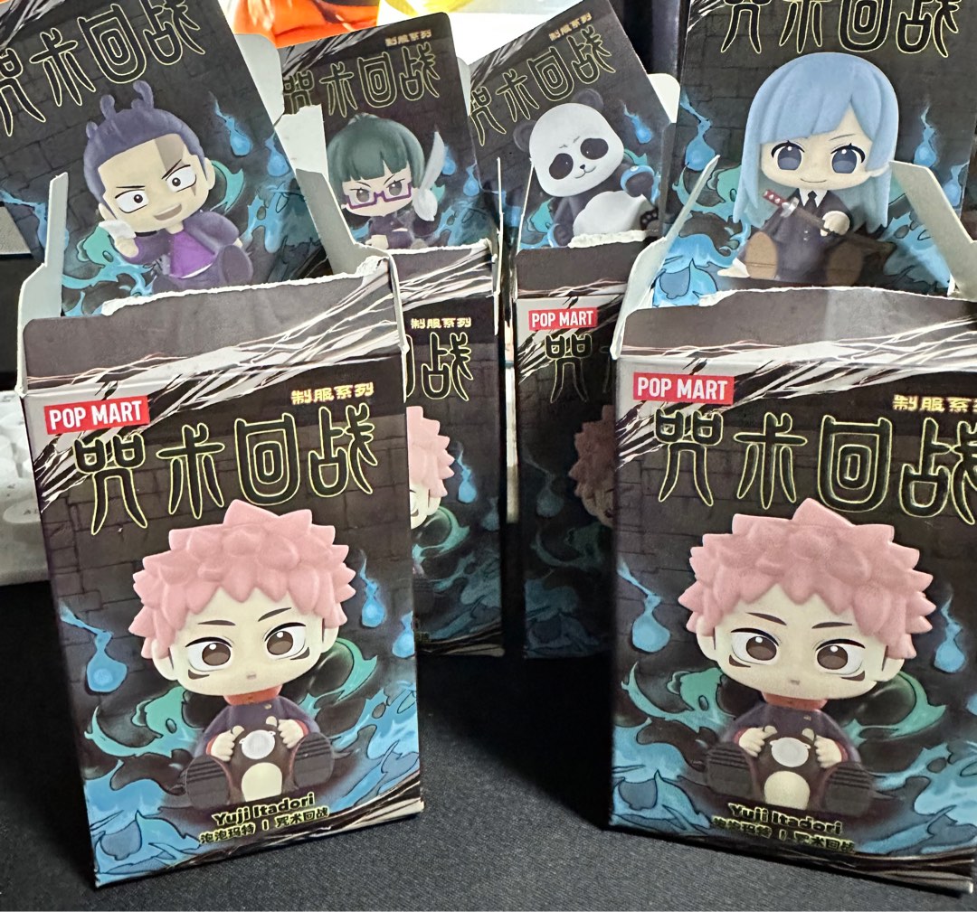 Popmart Jujutsu Kaisen, Hobbies & Toys, Toys & Games on Carousell