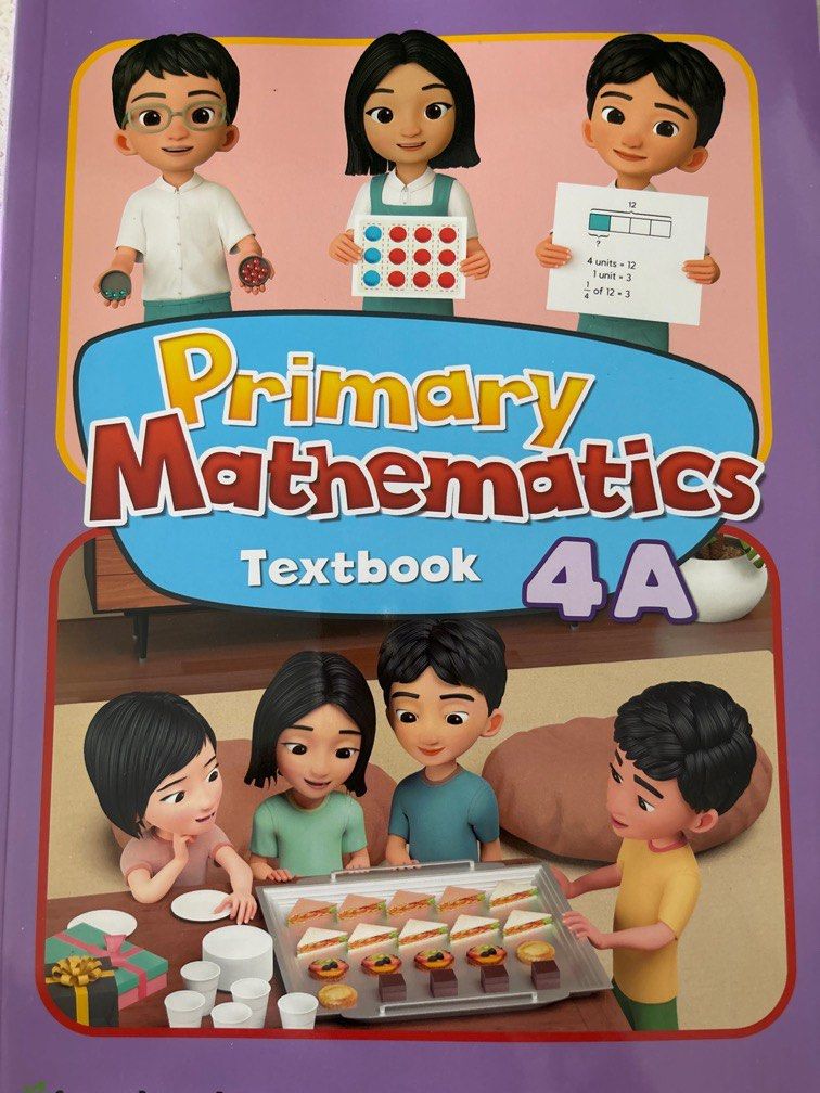BN Primary 4A maths textbook, Hobbies & Toys, Books & Magazines ...