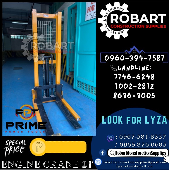 Prime Hydraulic Stacker, Commercial & Industrial, Construction Tools ...