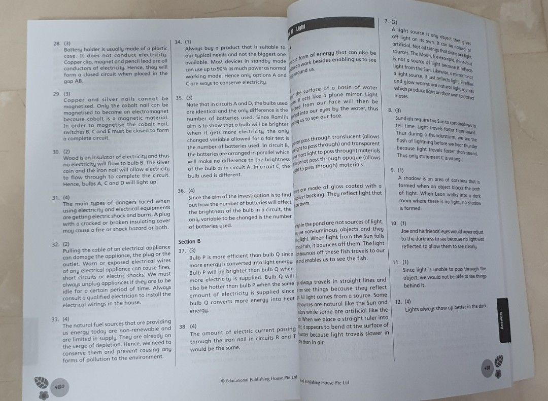 PSLE Ultimate Science Workbook (MCQs), Hobbies & Toys, Books ...