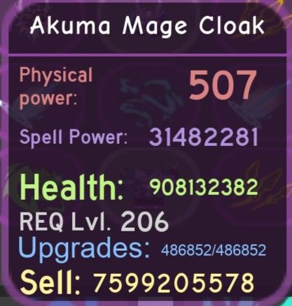 PURPLE AKUMA MAGE!, Video Gaming, Video Games, Others on Carousell