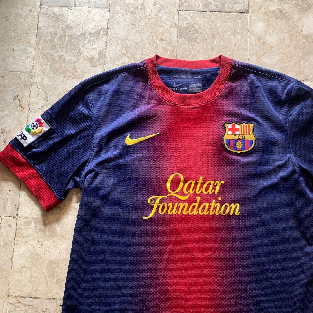 Qatar Foundation Jersey, Men's Fashion, Tops & Sets, Tshirts & Polo ...