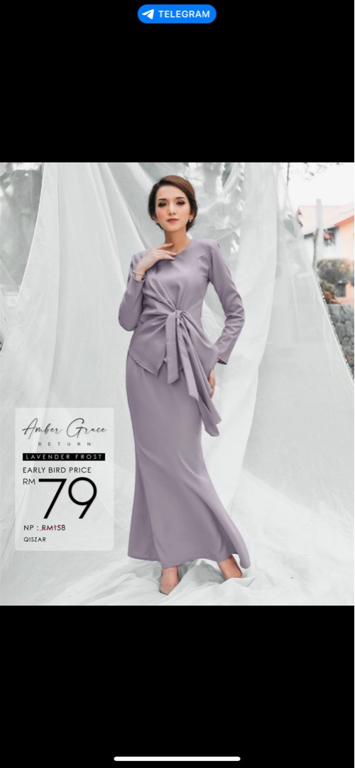 Qiszar, Women's Fashion, Muslimah Fashion, Baju Kurung & sets on Carousell