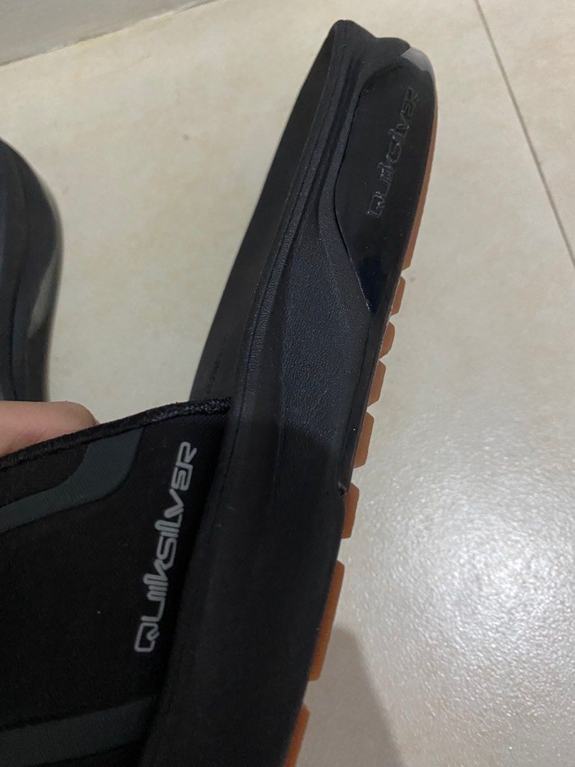 Quicksilver mathodicreslide slippers, Men's Fashion, Footwear, Slippers ...