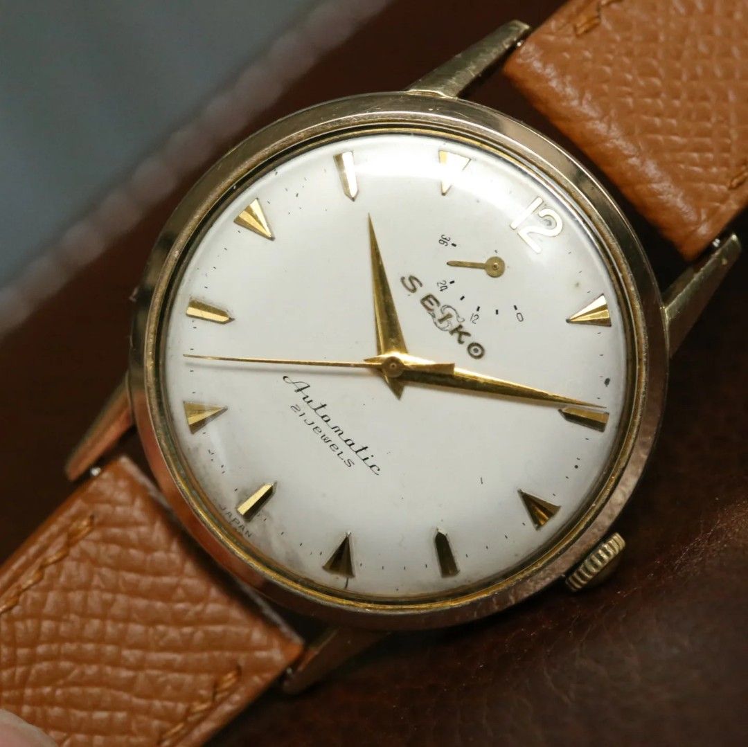 Rare! 1st Automatic Seiko Movement - Power Indicator Seiko J14003, Men ...