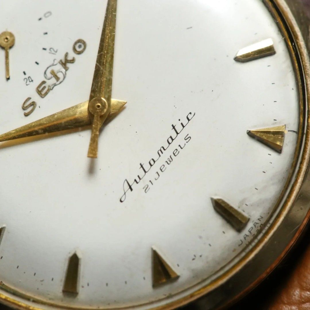 Rare! 1st Automatic Seiko Movement - Power Indicator Seiko J14003, Men ...
