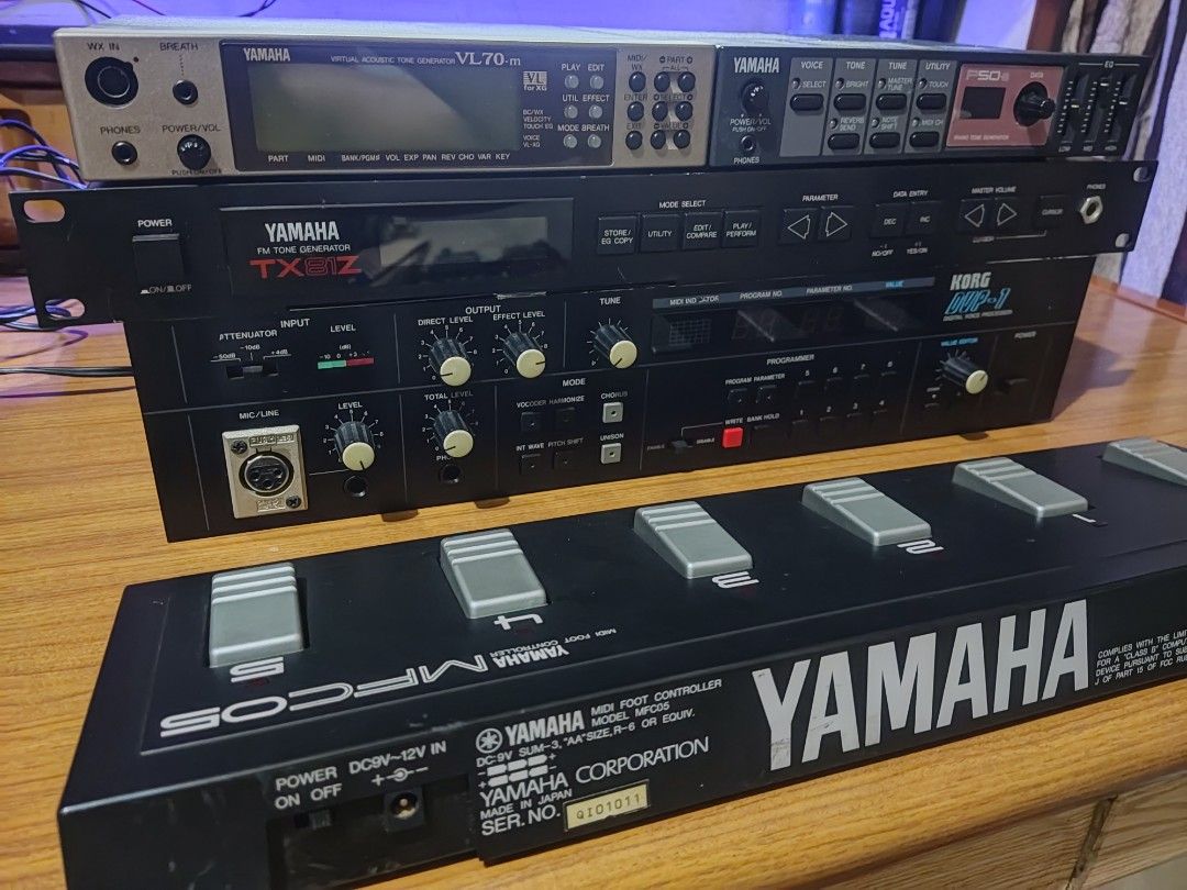 Rare Keyboard Rack Effects and Module Yamaha Korg, Hobbies & Toys ...