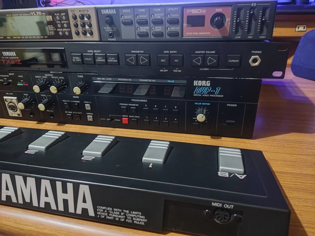 Rare Keyboard Rack Effects and Module Yamaha Korg, Hobbies & Toys ...