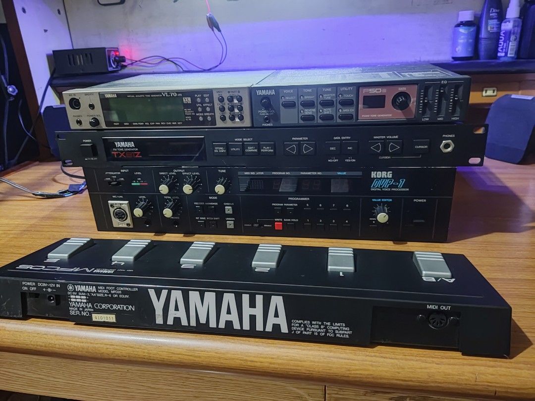 Rare Keyboard Rack Effects and Module Yamaha Korg, Hobbies & Toys ...