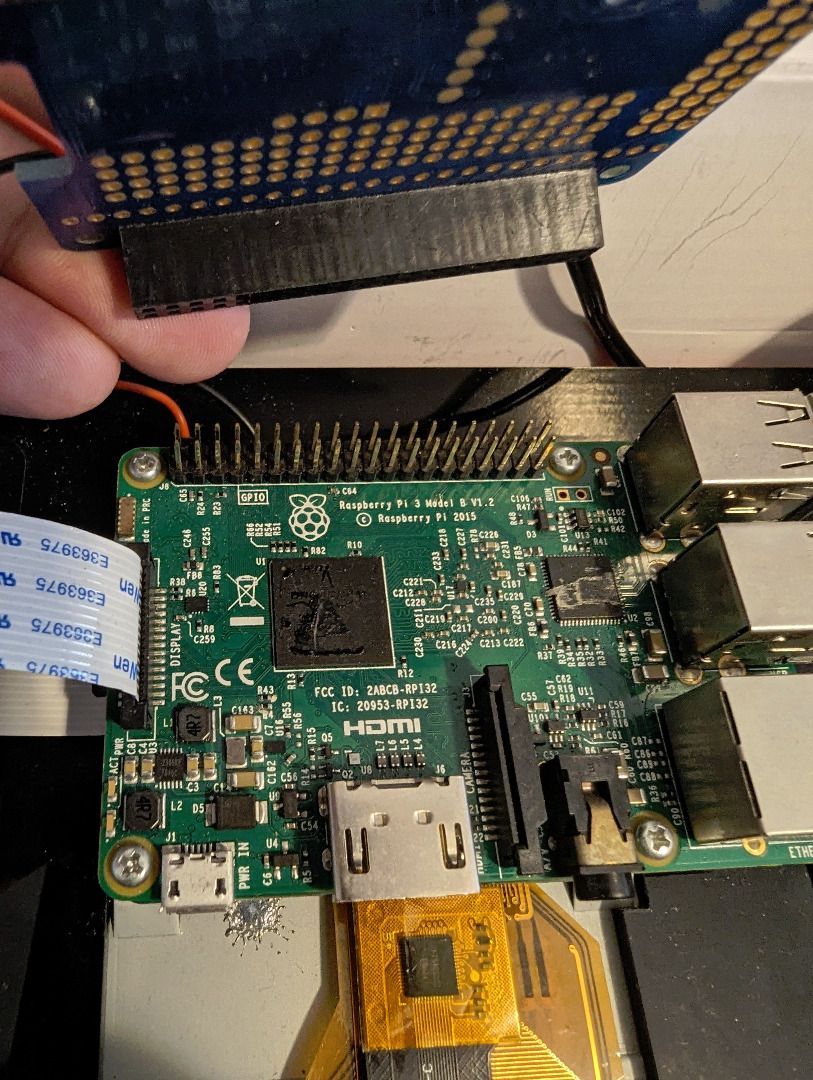 Raspberry Pi 7" Touchscreen + Pi Model 3 + Adafruit DC & Stepper Motor HAT, Computers & Tech ...