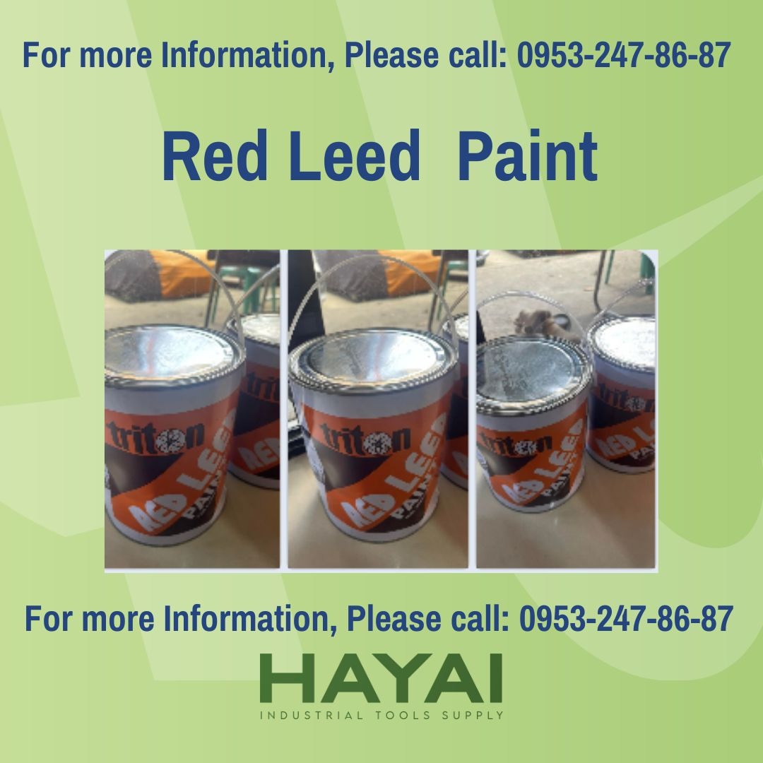 Red Leed Paint, Commercial & Industrial, Construction Tools & Equipment ...