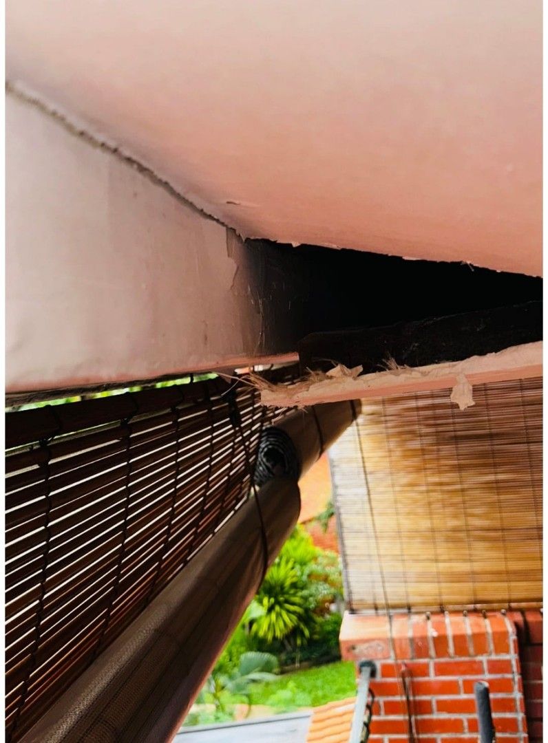 Repair False Ceiling and Partition wall. .tolite ceiling. Box up .air ...