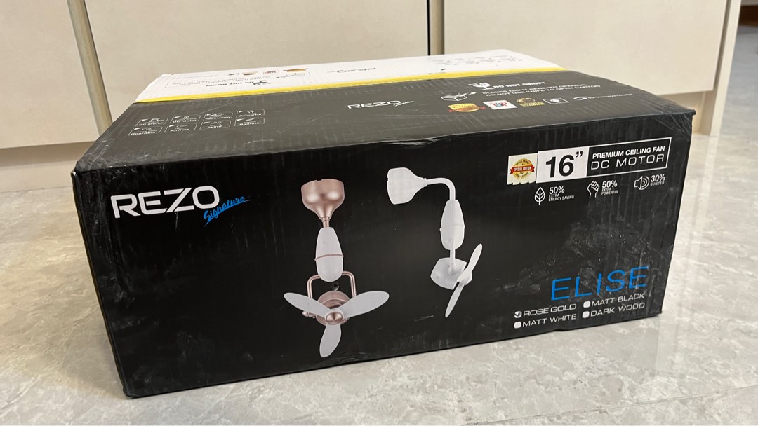 Rezo Premium Corner Fan 16 inch, Furniture & Home Living, Lighting ...