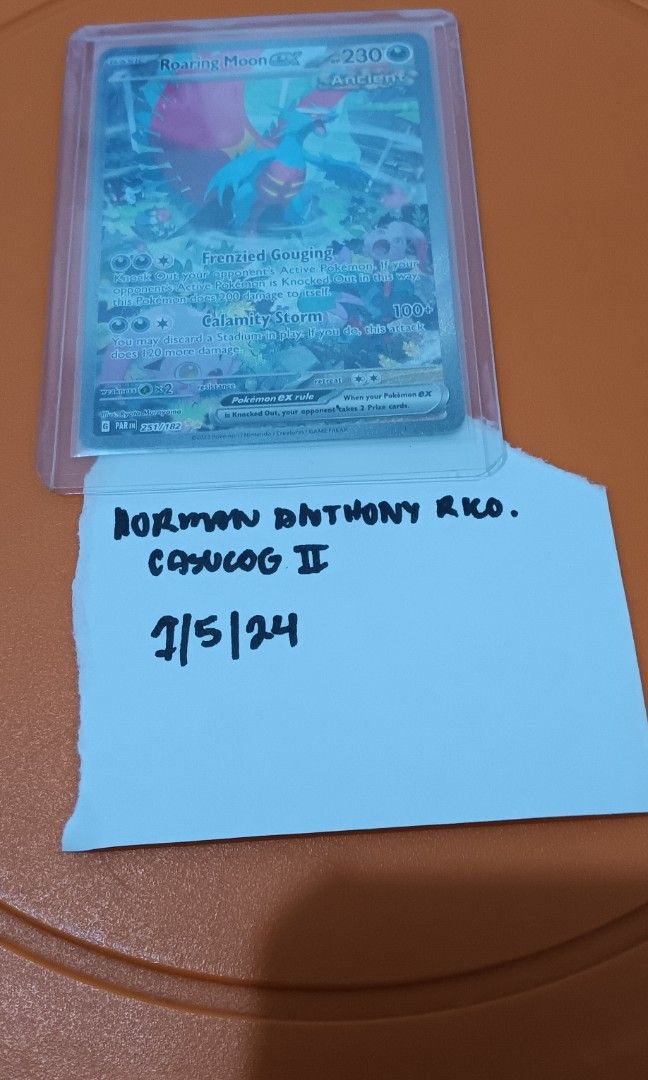 ROARING MOON PARADOX RIFT CHASE CARD, Hobbies & Toys, Memorabilia ...