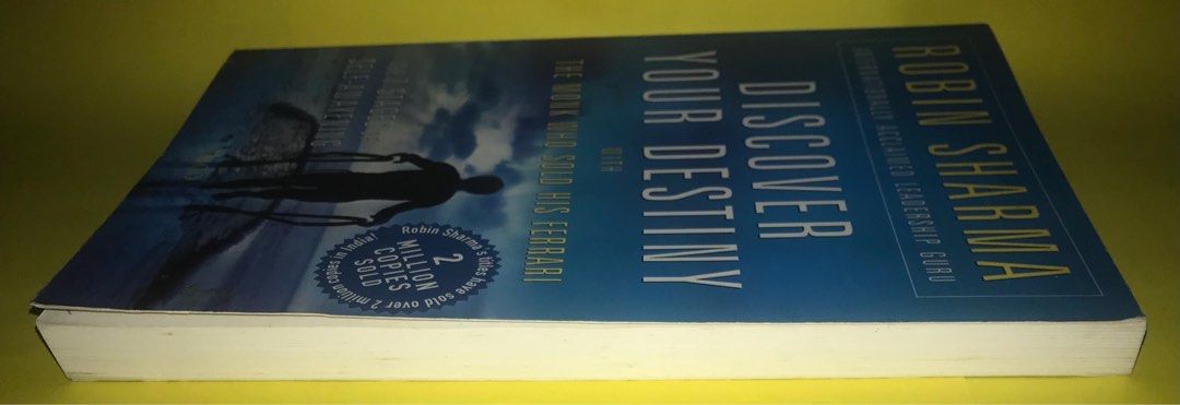 ROBIN SHARMA - DISCOVER YOUR DESTINY BOOK, Hobbies & Toys, Books ...